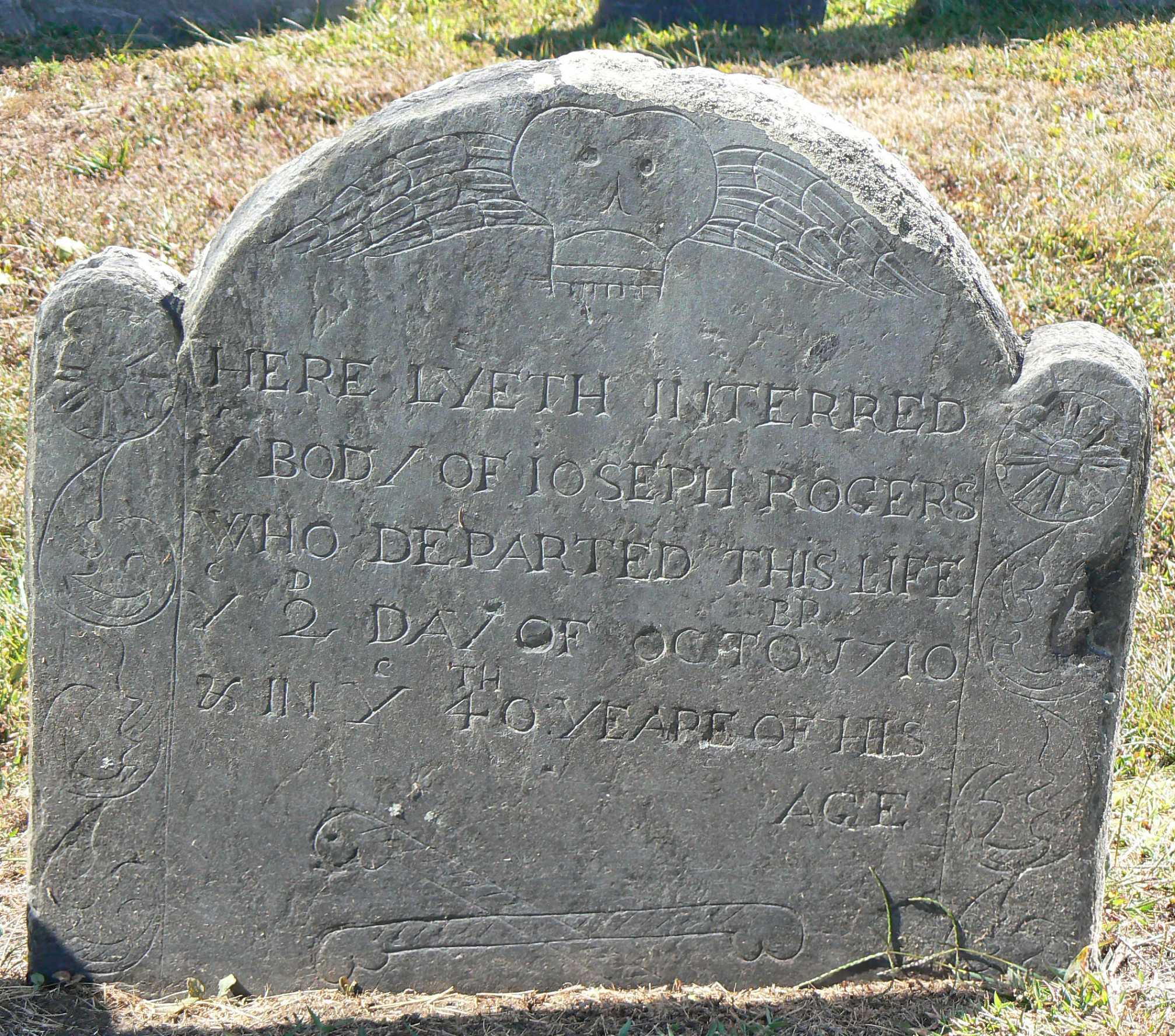 Rhode Island Historic Cemeteries - Person Details