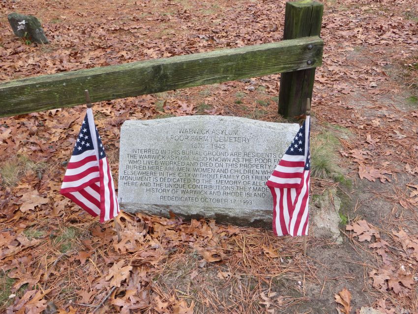 Rhode Island Historical Cemeteries - Cemetery Details